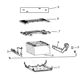 Battery box Yadea E8S