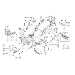 Frame Kymco Downtown 300i wit
