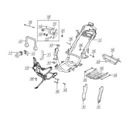 Frame Kymco Grand Dink 250