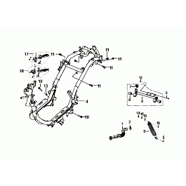 Frame Sym Fiddle III Euro 4