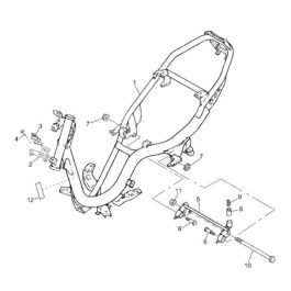 Frame Yamaha Jog-R 50 2-takt LC