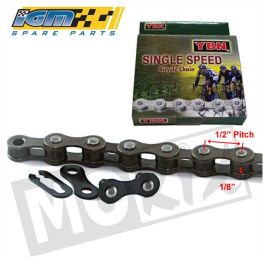 Ketting IGM 1/2 x1/8 112 schakels aantrapketting automaat universeel