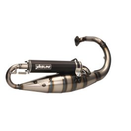 Uitlaat Peugeot Speedfight / Vivacity Yasuni-R cpl zwart tub1002b