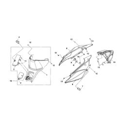 Motorschermen Sym Jet Sport-X 2-takt